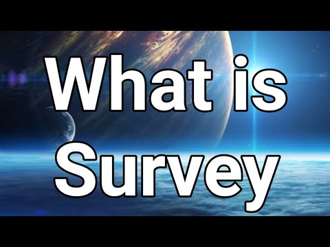 What is Survey. Urdu/ English