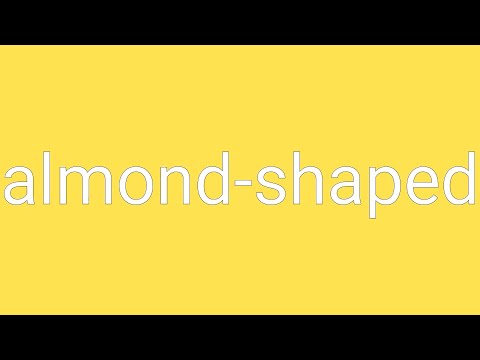 Almond-shaped Definition & Meaning