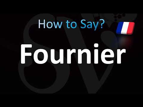 How to Pronounce Fournier (French)