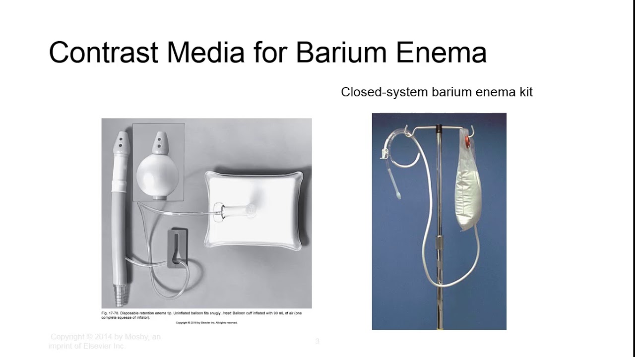 Barium Enema Procedure