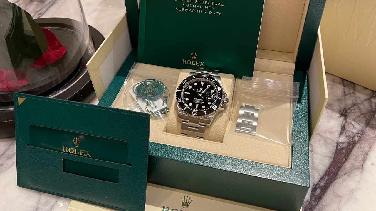 4K Unboxing & Review $9,500 NEW Rolex Submariner Date 126610LN