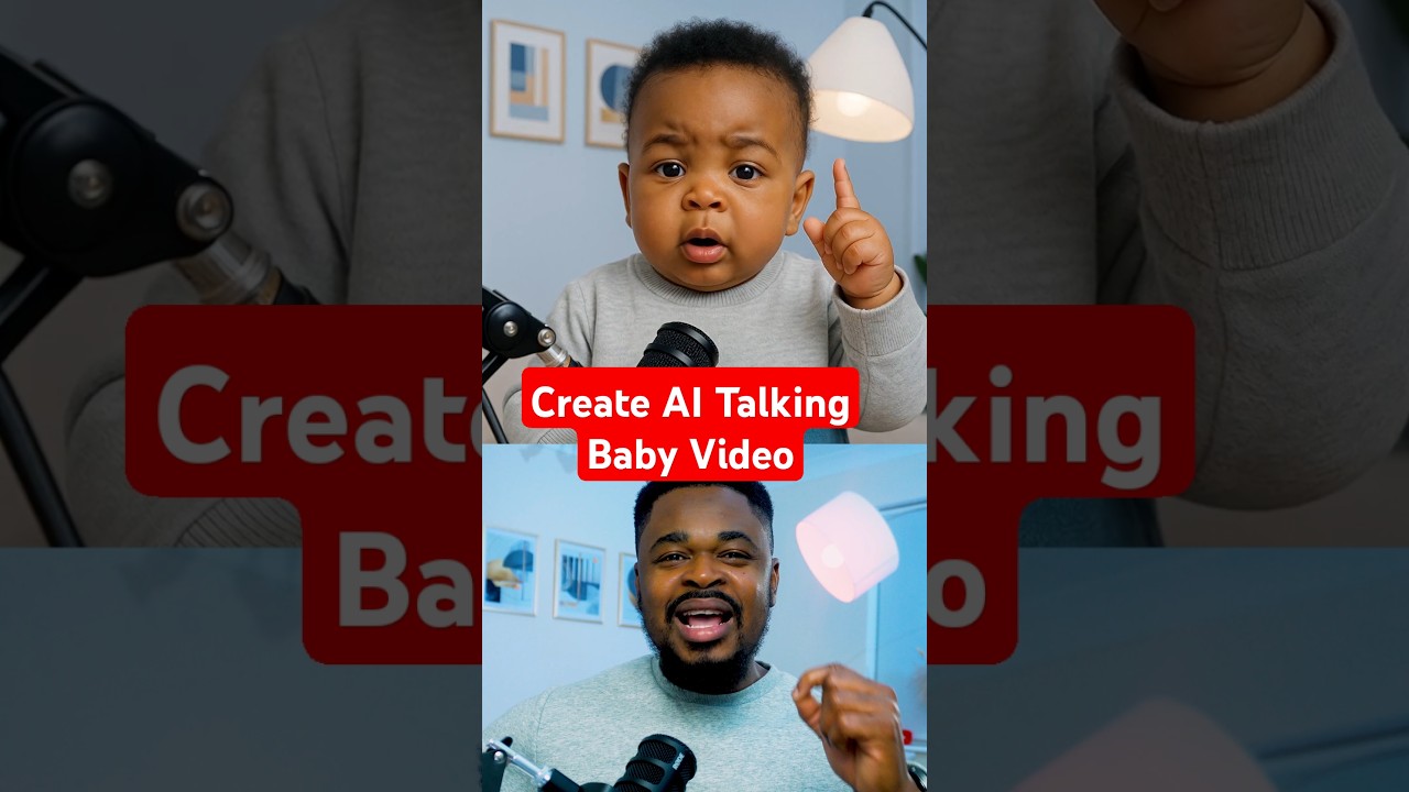 This AI Talking Baby Video Was Made on a Phone! Yes—anyone can do this!  #talkingbabypodcast
