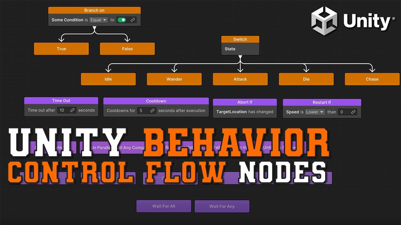Control Flow Nodes in Unity Behavior | Unity Tutorial