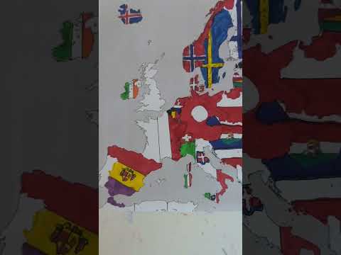 Map of Europe 1938 - French Empire #europe #flag #country #geography #history #ww2 #1938 #france