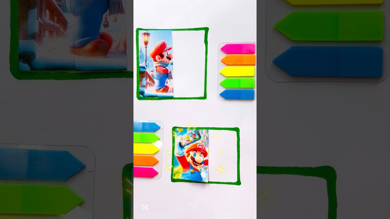 Mario Can’t Stop Winning 😳supermario #marioart #mario #mariobros #luigi #drawing#supermariogalaxy