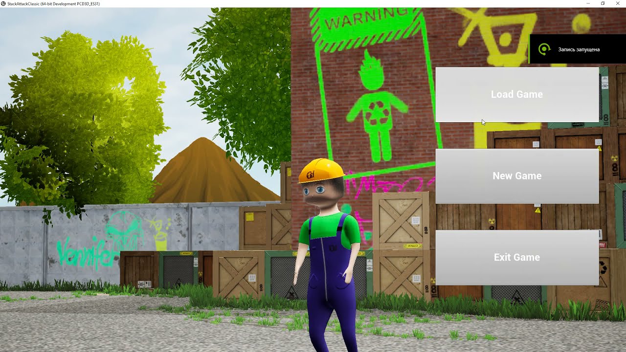 Stack Attack Classic. 3D game for android