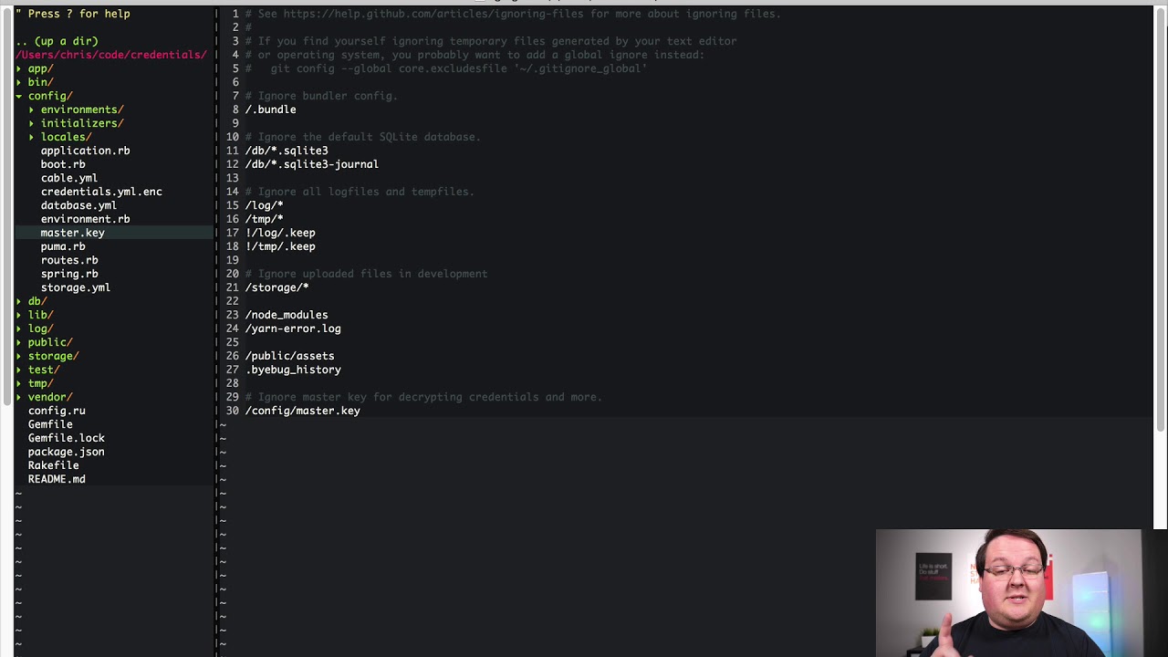 Rails 5.2 - Encrypted Credentials | Preview