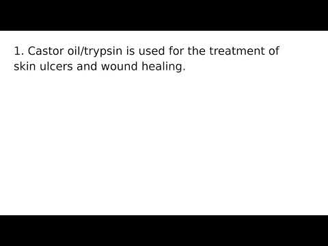 #Castor Oil Trypsin #drug #medication #uses #medical #words #terms #dictionary #meanings #definition