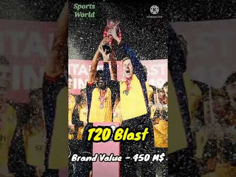 Biggest Cricket League in the world | IPL Brand value| #shorts #shortvideos #cricketshorts