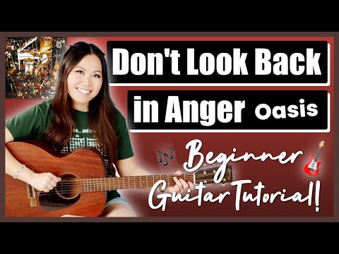 Don't Look Back in Anger π‘ Oasis EASY Guitar Lesson Beginner Tutorial πΈ Chords, Strumming & Guide! π