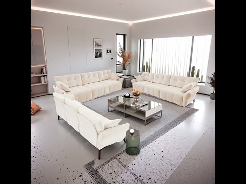Luxnest Forma Series – Modern Sectional Sofa with Clean Lines & Premium Comfort