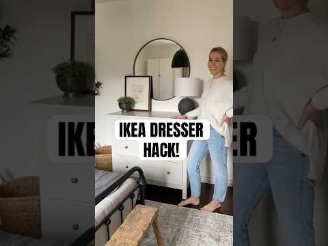 DIY: IKEA HEMNES Desser HACK! #ikea #ikeahacks #diy