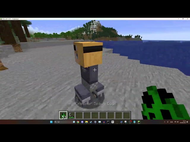 Deidara over Creeper Minecraft Texture Pack