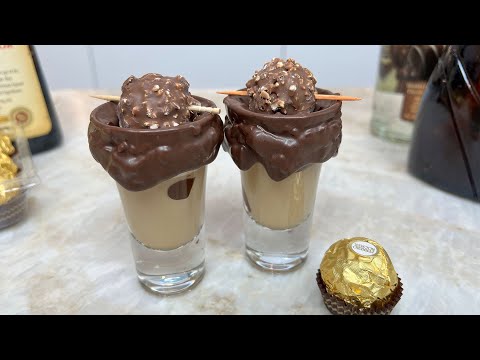 Ferrero Rocher Shots