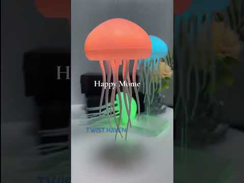Jellyfish Lamp with Dancing Legs https://twisthaven.com/product/jellyfish-lamp/ #jellyfish