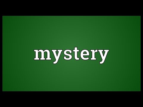 Mystery Meaning