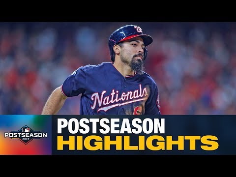 Anthony Rendon 2019 MLB Postseason Highlights (Nationals star dominated! .328, 3 HRs, 15 RBIs)