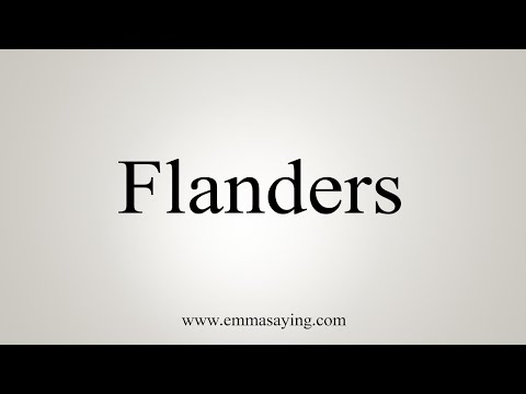 How To Say Flanders