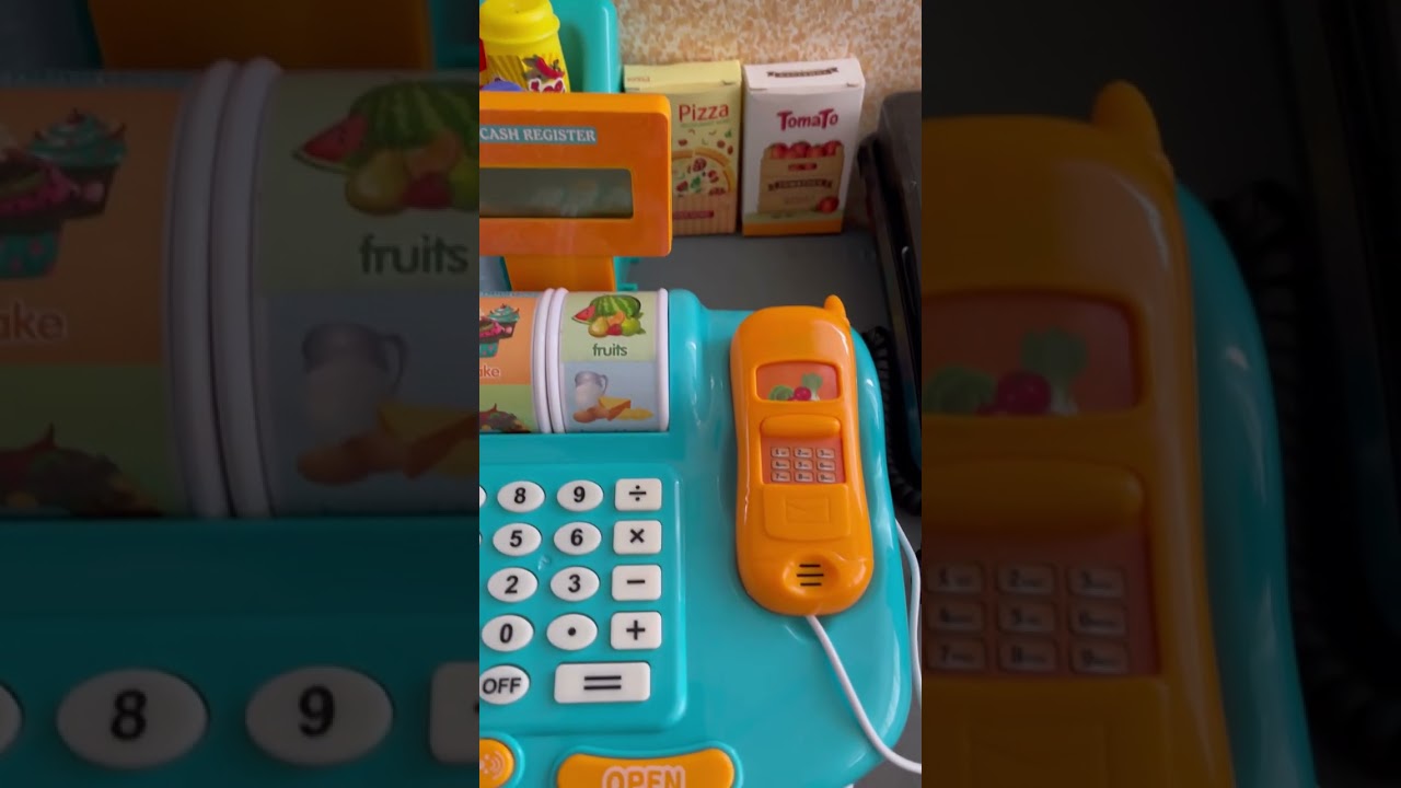WOW AMAZING TOY CASH REGISTER FOR KIDS #shorts #viral #toys#cashregister#forkids #hazels.channel3293