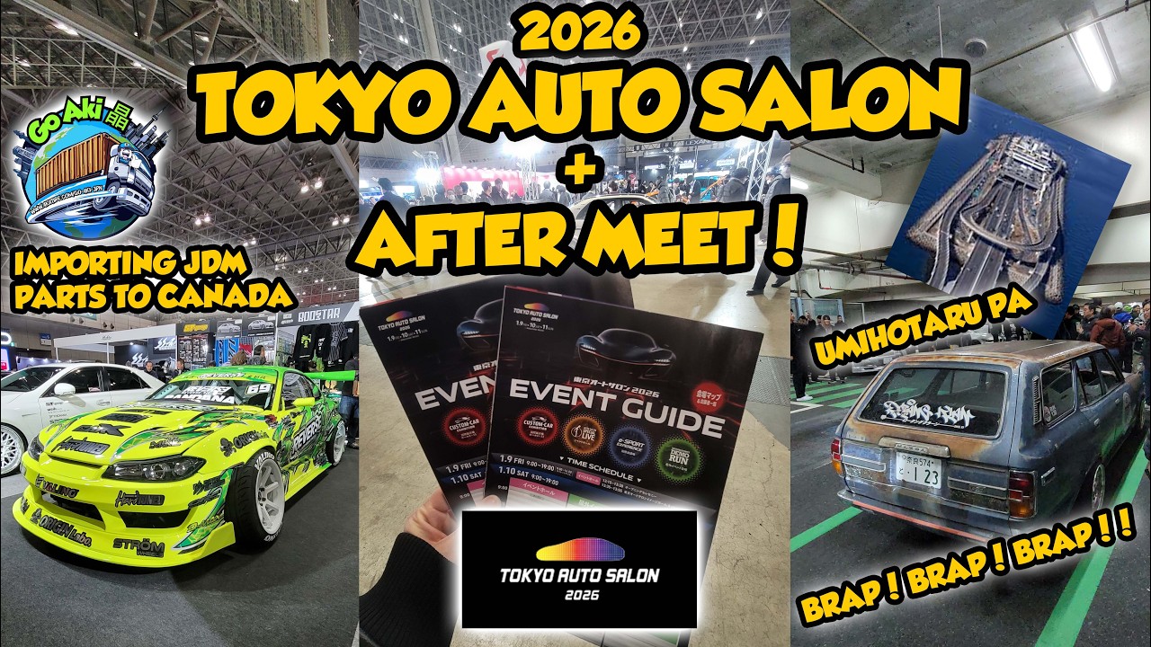 Let's Explore Tokyo Auto Salon 2026 - The Best Automotive Trade Show
