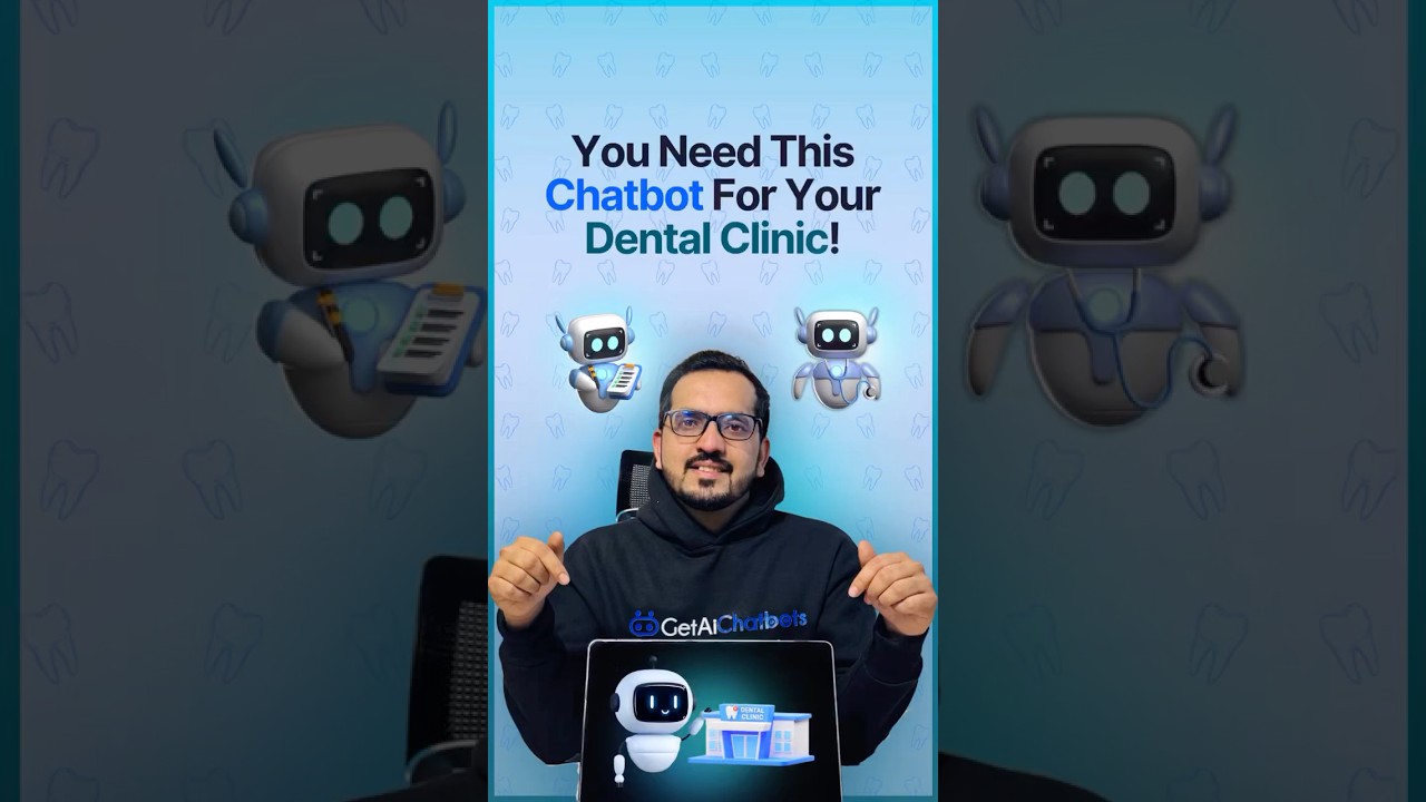 You Need This Chatbot For Your Dental Clinic! #dentalclinic #dentist #chatbotsolutions