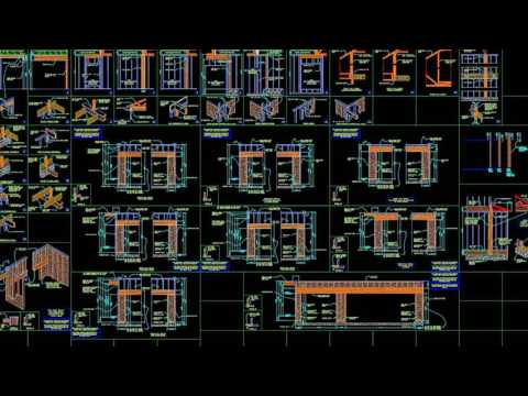 【Free CAD Drawings Download 】Architecture Details