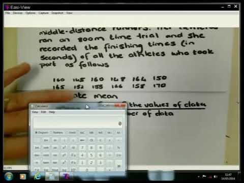 Mean or average - Maths literacy