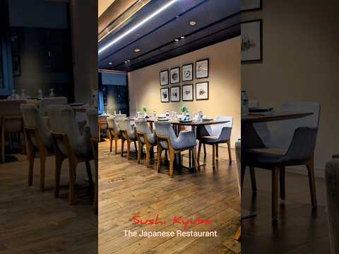 Sushi Kyube | The Japanese Restaurant | Sea Food #sushi #japanese #restaurant #seafood