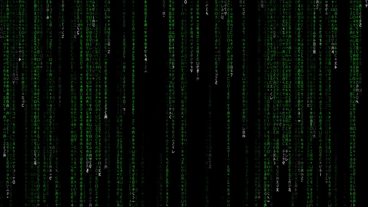 Matrix Code Animated HD Wallpaper