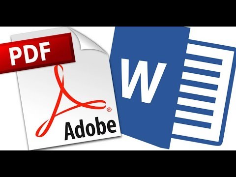 CÓMO CONVERTIR ARCHIVOS DE PDF A WORD SIN PROGRAMAS, SOLO USANDO WORD 2013 - 2018