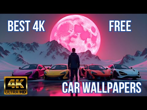 McLaren Supercars 4K Wallpaper | Cinematic Moonlight Scene 3 Hour Screensaver