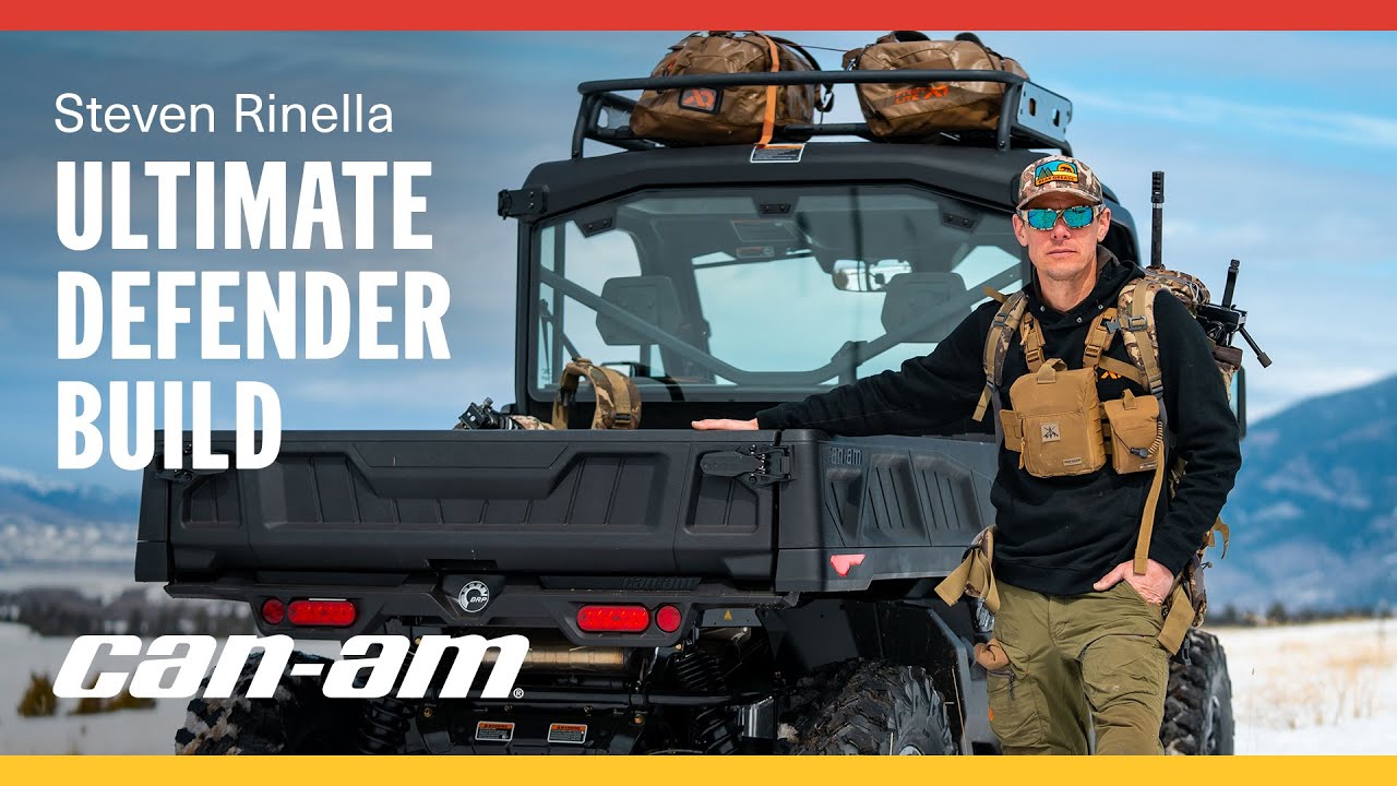Steven Rinella Can-Am Defender PRO Limited Walkaround