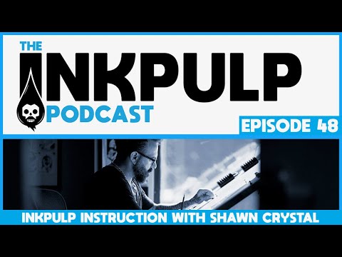 The Inkpulp Podcast: Episode 48, How to ink comic book art