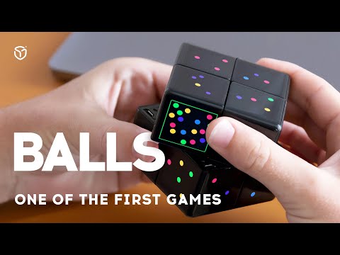 One of the first game prototypes on WOWCube® Entertainment System