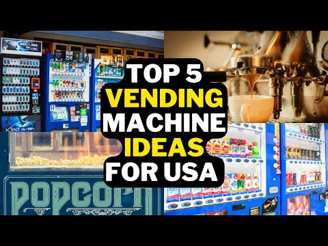 🇺🇸 5 Vending machine business ideas in USA