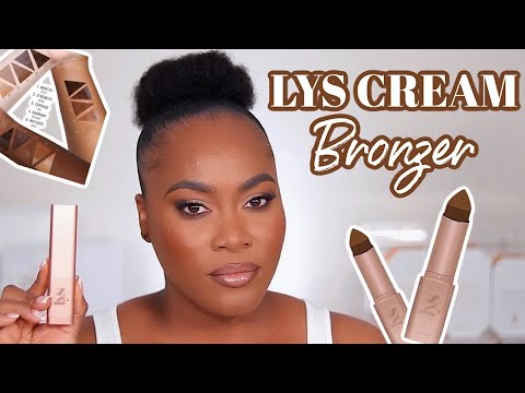 NEW LYS CREAM BRONZER STICK REVIEW + SWATCHES 2022 LYS NO LIMITS CREAM BRONZER SHADE STRENGTH