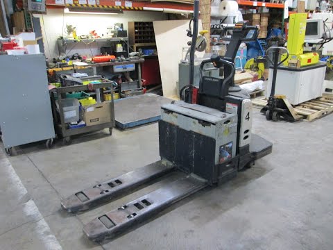 FOR SALE!! Crown PE 4500-60 Electric Stand Up rider Pallet Jack