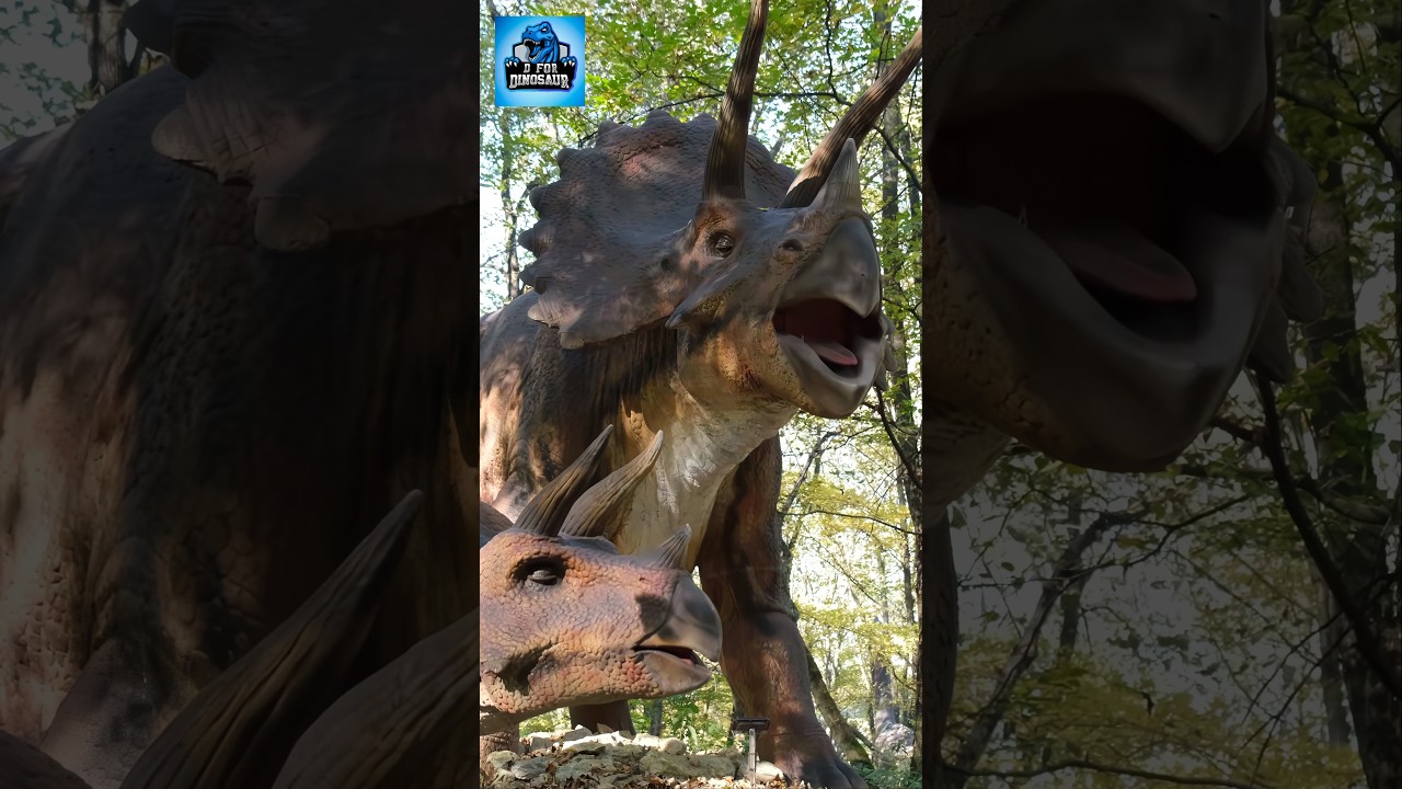 Triceratops Dinosaur Roar and Scream: A Raw and Powerful Encounter