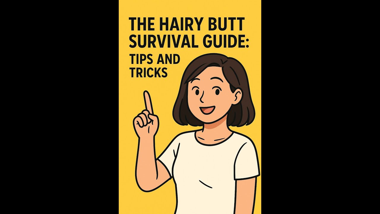 The Hairy Butt Survival Guide: Tips and Tricks | #wellaholic