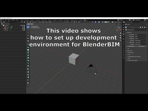 Blender BIM quick Installation video — OSArch