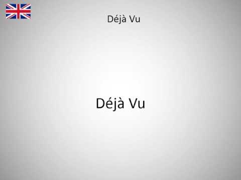 How to say Déjà Vu in English?