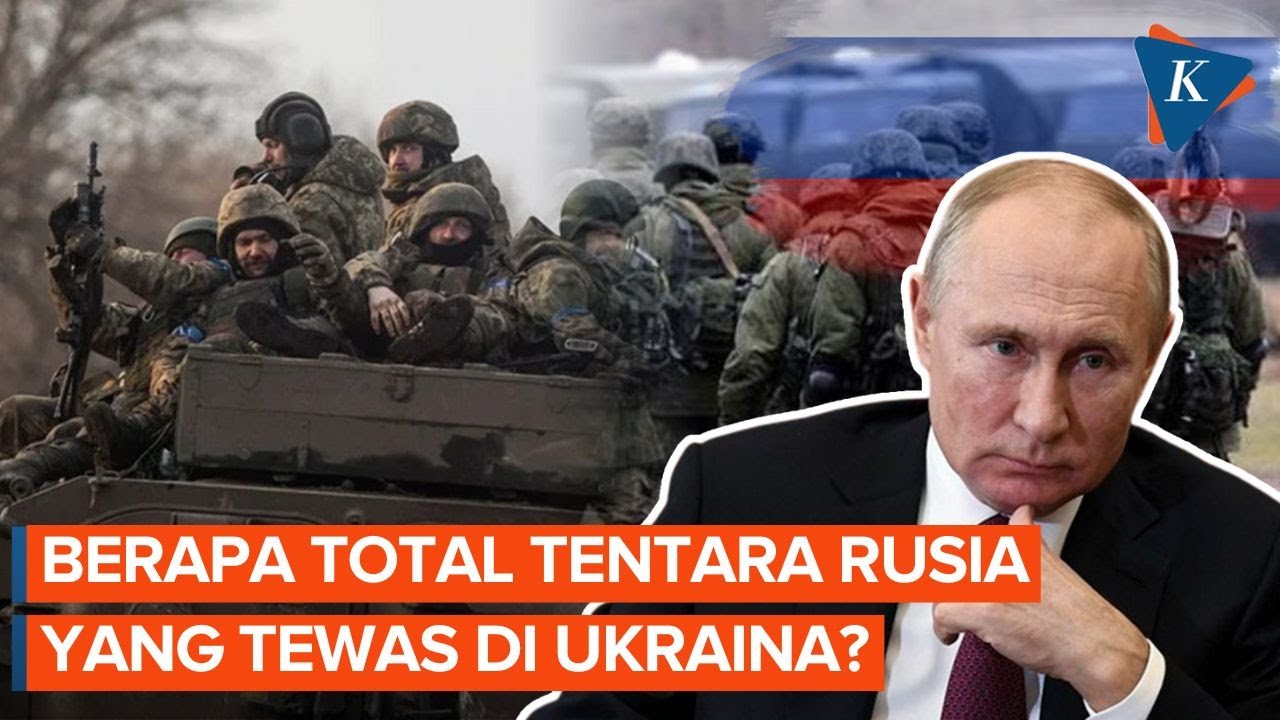 3 Tahun Perang, Berapa Total Tentara Rusia yang Tewas di Ukraina?