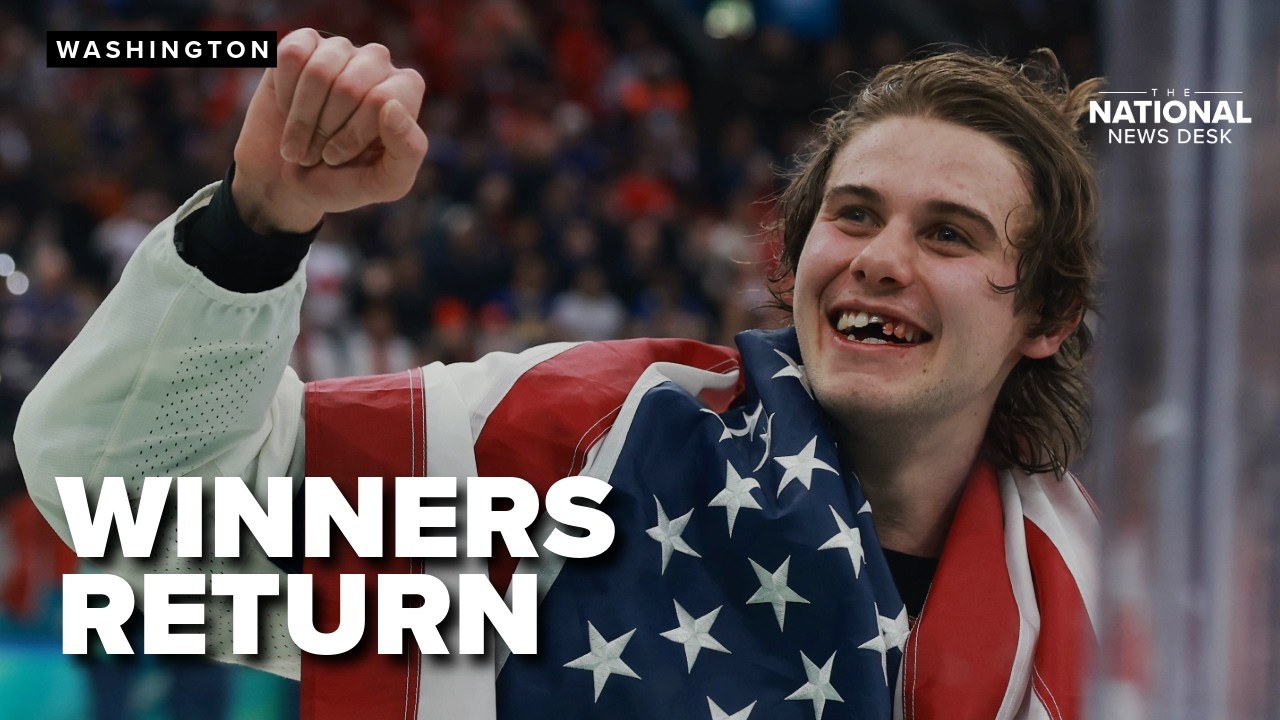 Team USA returns to America with their HISTORIC Gold Medal victory