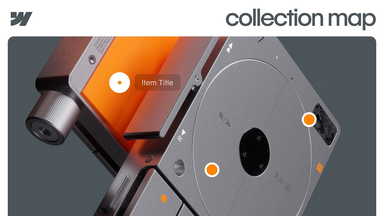 Interactive CMS Map Points in Webflow