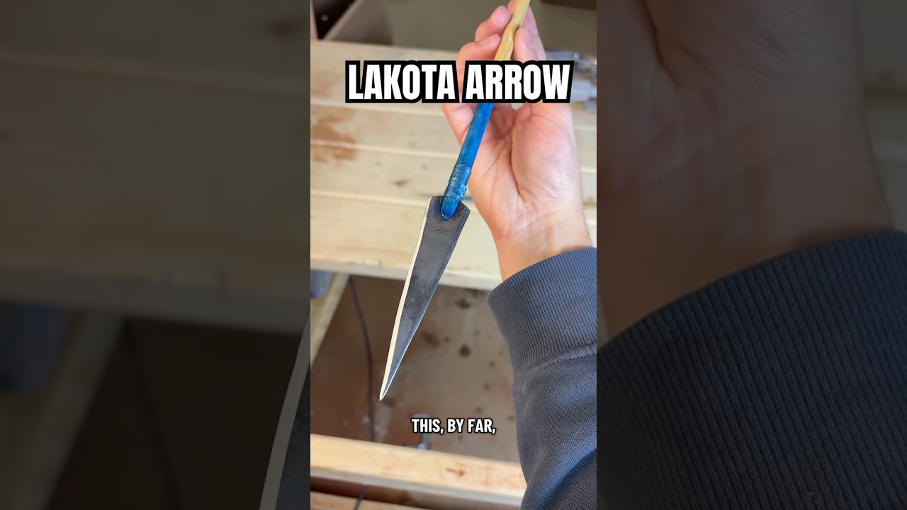 Lakota or Sioux arrows are amazing! #archery #history #archaeology #arrow #archer