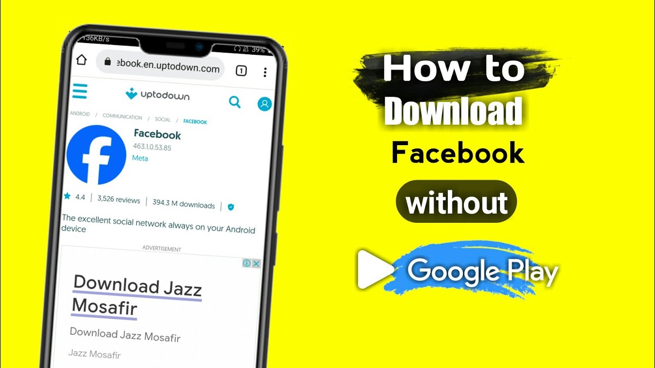 How to Download Facebook without Google Play Store || Facebook Not Downloading Problem