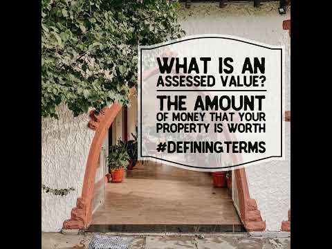 What is an assessed value?