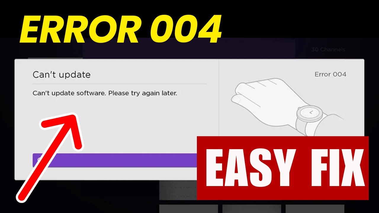 Fix Roku Can't Update Software 