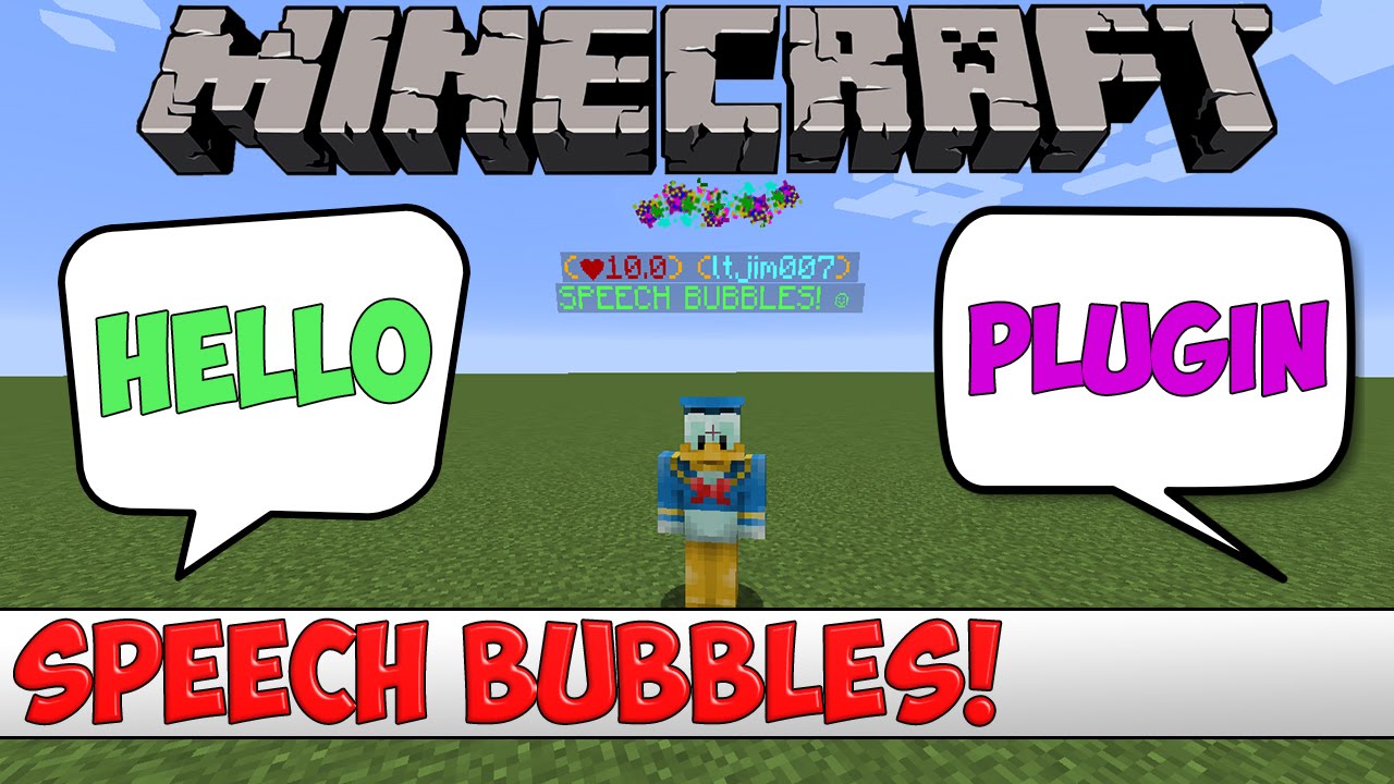 Minecraft Plugin Tutorial - Speech Bubbles