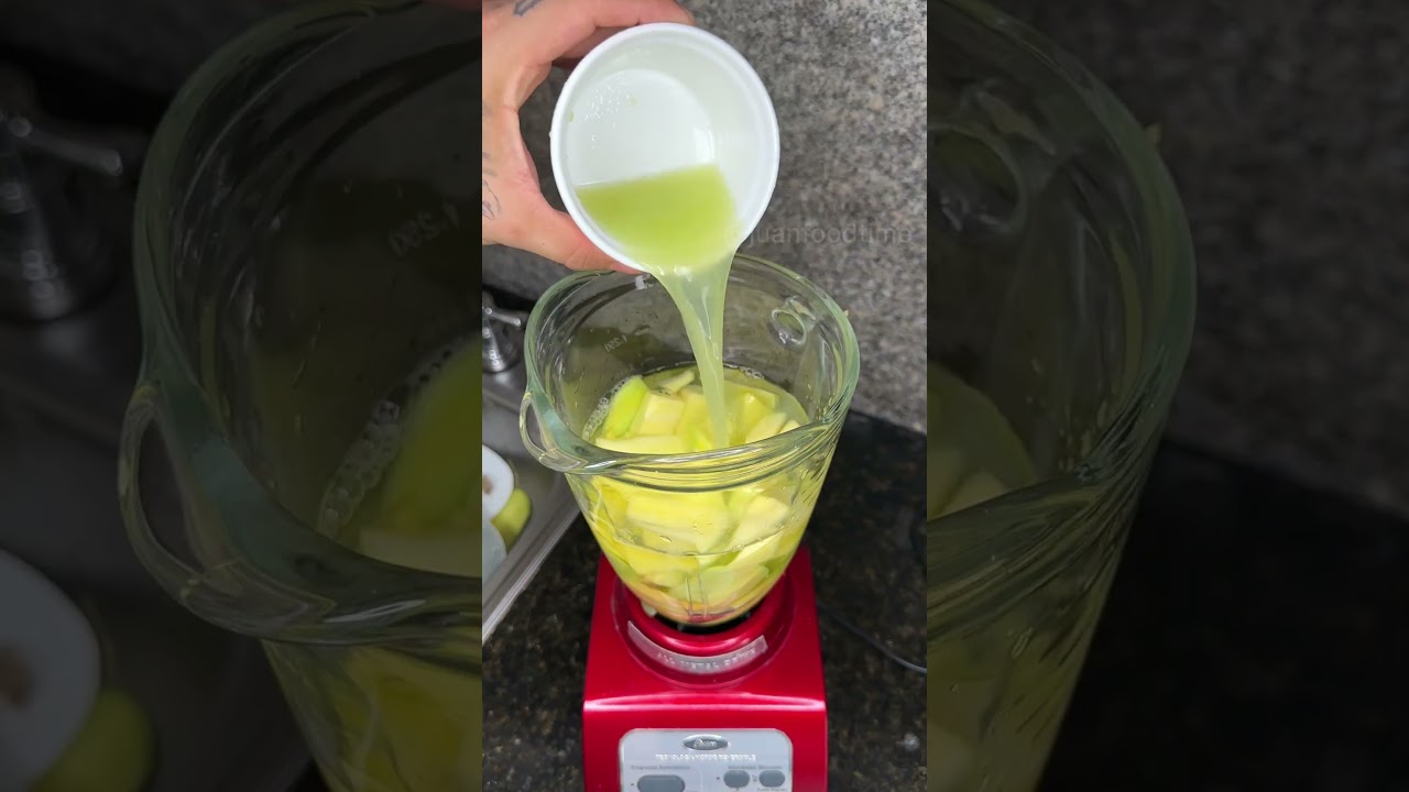 Organic Mango Ice Cream 🥭🍋 #colombia #recipe #food #easyrecipes #viral